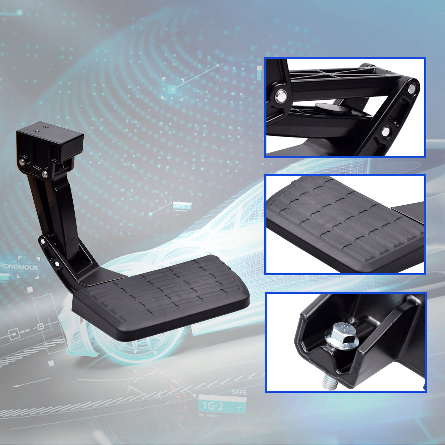 PT392-34231 Bed Step Assembly Kit Fits Toyota Tundra 2022-2023 3.4L ...