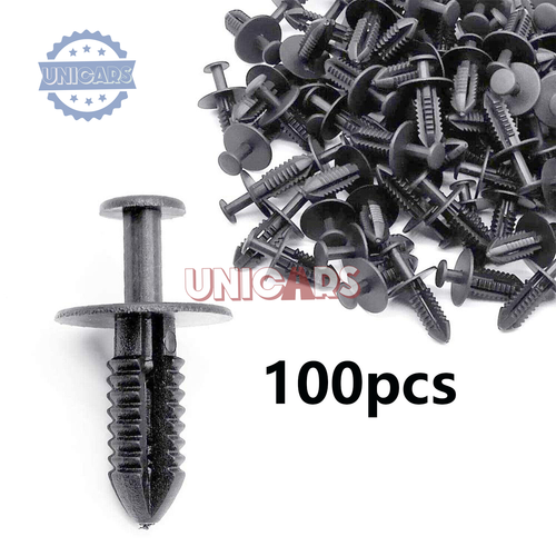 100pcs For Mercedes Benz Fender Liner Wheel Arch Cover Rivet Clips ...