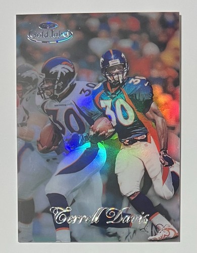 Terrell Davis 1998 Topps Gold Label BLACK LABEL Class 2 Card #10 | eBay