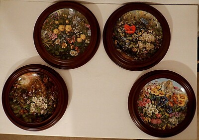 Collector Plate Furstenberg Collection "Wild Flowers" by Haus Grab West ...