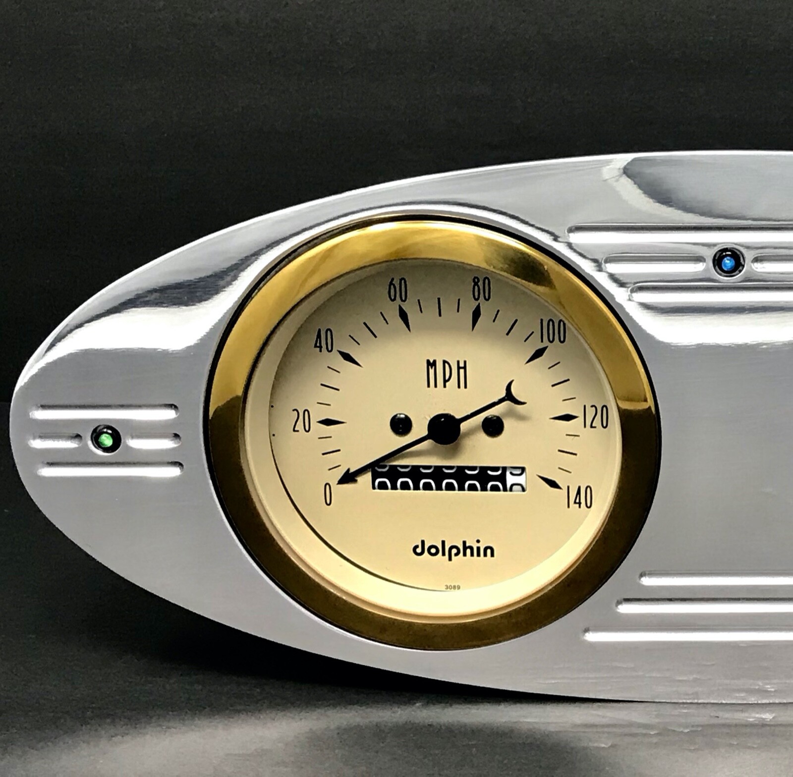 1932 Ford Car 2 Gauge Dash Panel Insert Quad Set Gold | eBay