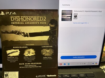 Dishonored 2 Imperial Assassin's Pack (PlayStation 4) 93155170742| eBay