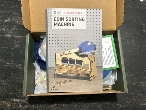 New KiwiCo Eureka Crate: Build Your Own Coin Sorting Machine | eBay