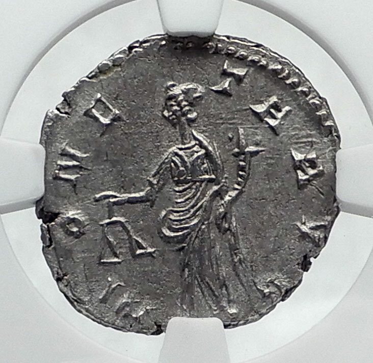 POSTUMUS Authentic Ancient 268AD Genuine GALLIC Roman Coin MONETA NGC ...