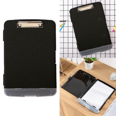 Plastic Universal Clipboard Storage Box Case Clip A4 Paper File Box ...