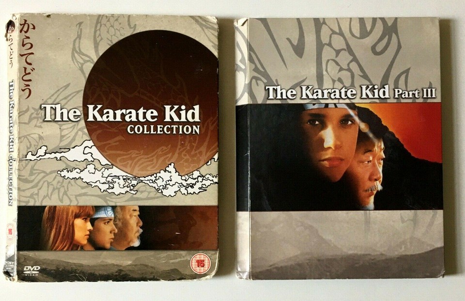 The Karate Kid Box Set DVD 4 Film Collection (Parts 1, 3 4, missing KK ...