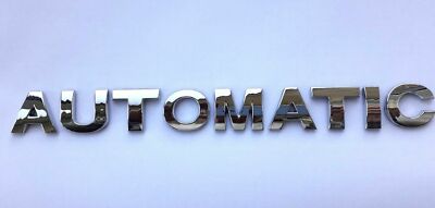 Chrome 3D Car Letters Self-adhesive badge emblem sticker Spelling ...