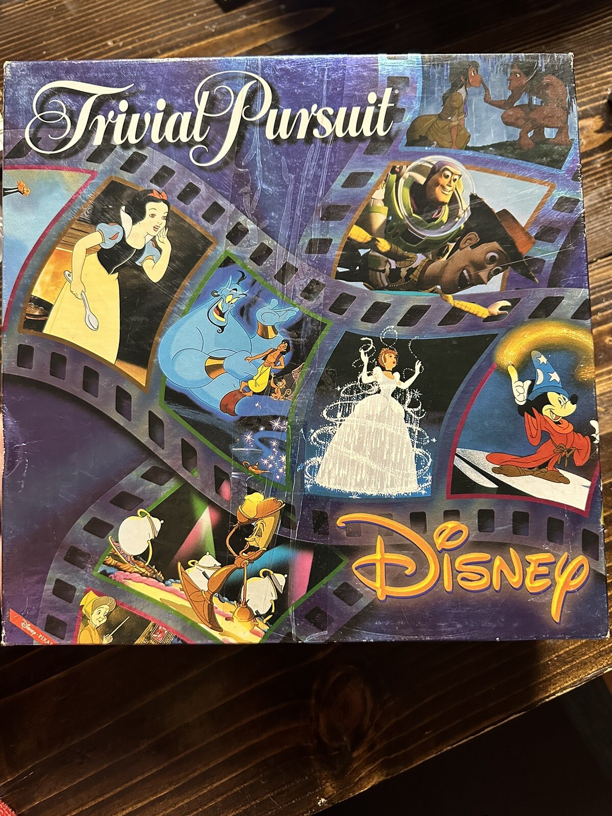 Vintage Trivial Pursuit Disney: The Animated Picture Edition Complete ...