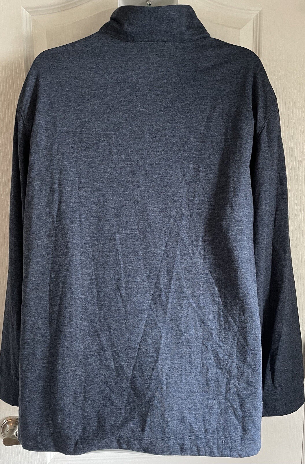 Hawker Rye Clint Doubleknit Jersey 1/4 Zip Pullover Sweater Mock Neck ...