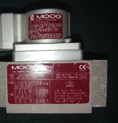 Hydraulic Valves - Moog Servo Valve