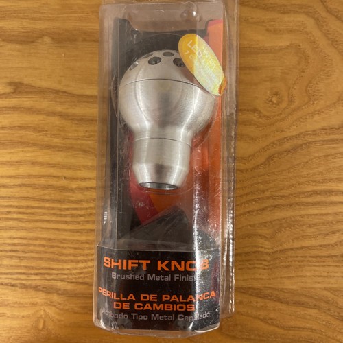Shift Knob Brushed Metal Finch With LED Lights 7 Different Settings | eBay