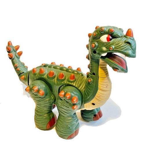 Spike Jr The Ultra Dinosaur Mattel Imaginext 14” Toy Roars & Walks 2008 ...