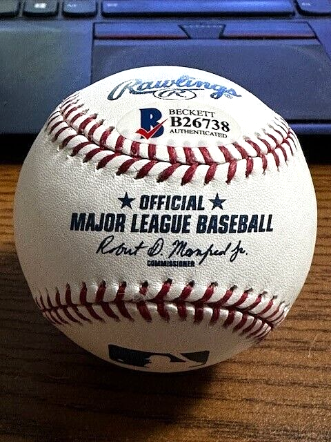 TIM RAINES 4 SIGNED AUTOGRAPHED OML BASEBALL! Expos, White Sox! "HOF 17 ...