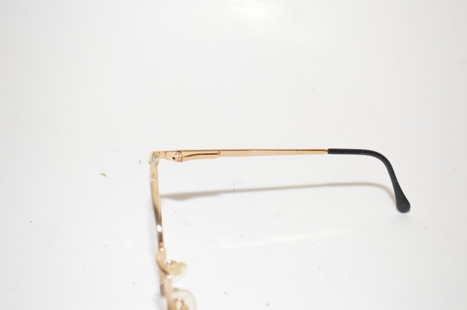 Luxottica Eyeglasses Frames 438 GEPRED 52[]19-135MM Gold Electroplated ...