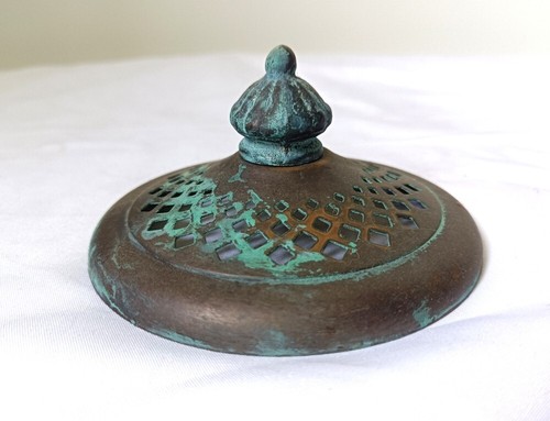 Vintage Antique Tiffany Lamp Heat Cap Stained Glass Shades Parts 3.94 ...