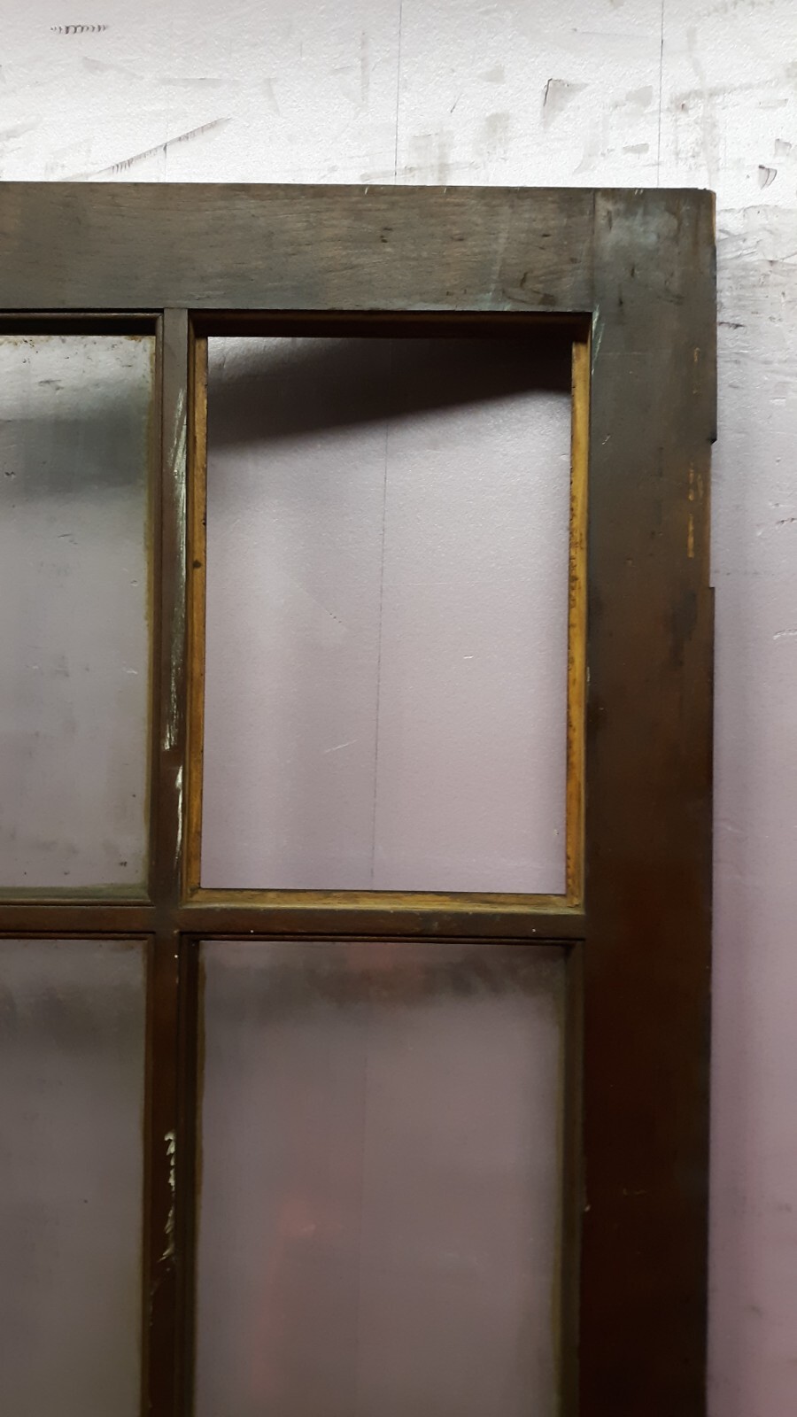 30x80"x1.75" Antique Vintage Old Wood Wooden Exterior French Door ...