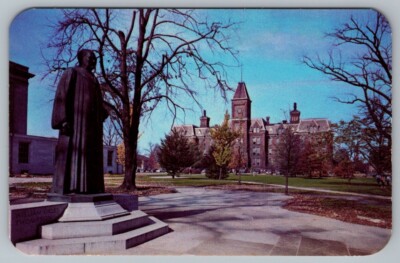 Postcard Columbus Ohio State University Hall William Oxley Thompson ...