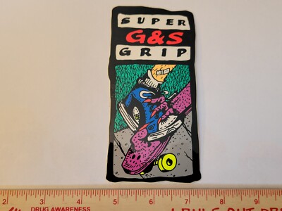 VTG 80s G&S GORDON & SMITH SUPER GRIP KRYPTONIC NOS SURF SKATEBOARD ...