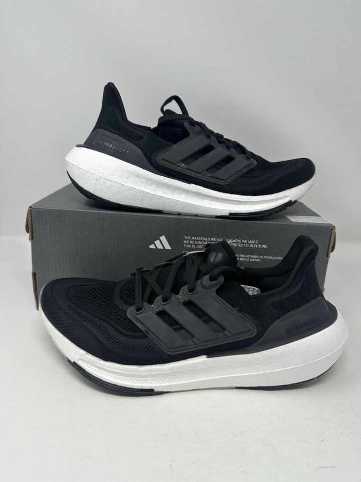 Adidas Ultraboost Light Triple Black White Running Shoes GY9353 Womens ...