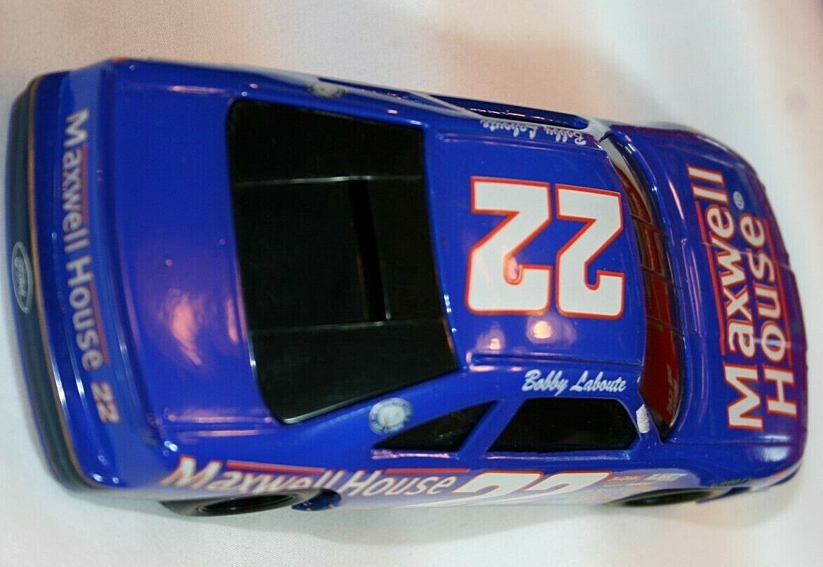 1993 Racing Champions Bank #22 Bobby Labonte Maxwell House Thunderbird ...