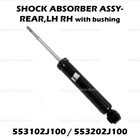 Genuine Rear Shock Absorber LH RH Set 553102J100 553202J100 for Kia ...