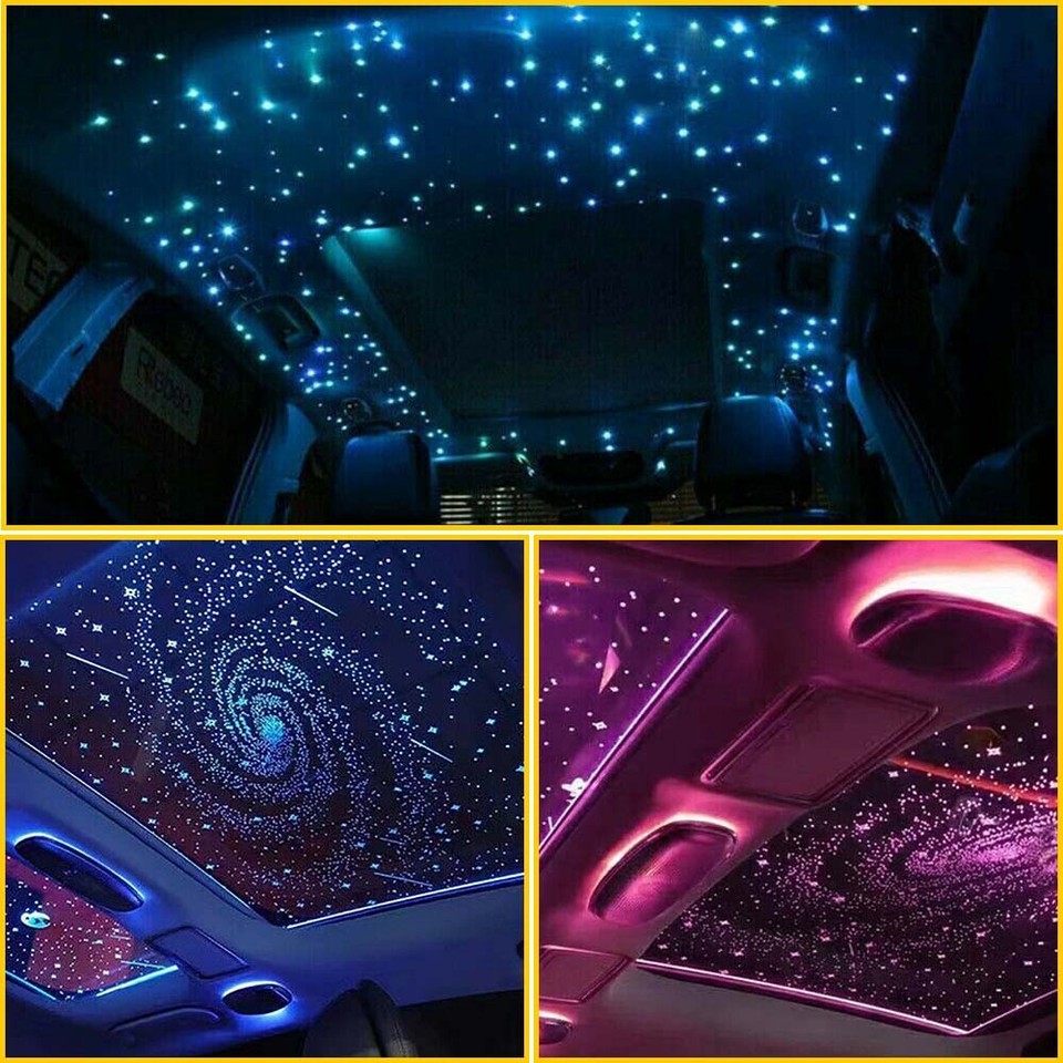 500pc Car Headliner Star Light kit Roof Twinkle Ceiling Lights Fiber ...