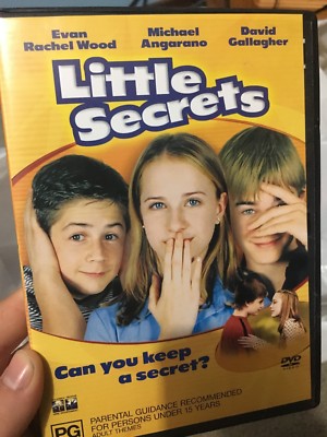 Little Secrets region 4 DVD (2001 Evan Rachel Wood family movie) rare ...