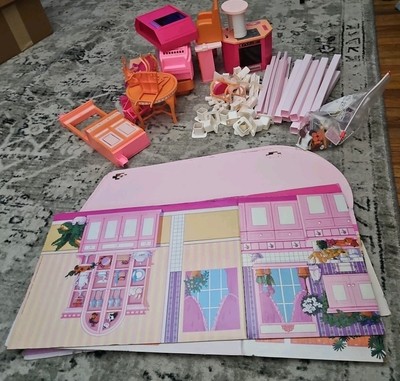 Rare 1991 Barbie Magic Sounds House Playset Furniture Accessories ...