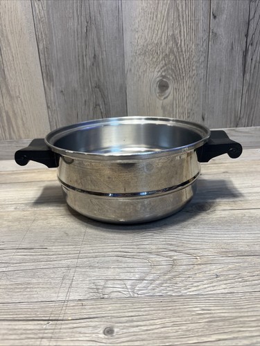 Saladmaster Stainless Steel 8" Double Boiler Pot Pan Insert | eBay