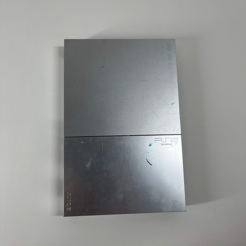 Sony PlayStation 2 Slim PS2 Silver Console Gaming System Only SCPH ...
