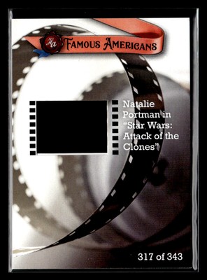 Star Wars #317/343 - 2021 HA Famous Americans Film Clips 35mm SP | eBay