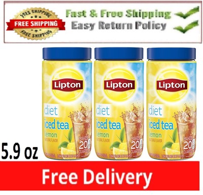 Lipton Diet Iced Tea Mix, Lemon (5.9 oz., makes 20 quarts) 3 packs | eBay