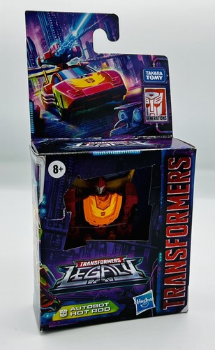 Transformers Legacy: Core Class HOT ROD Action Figure! NEW | eBay Australia