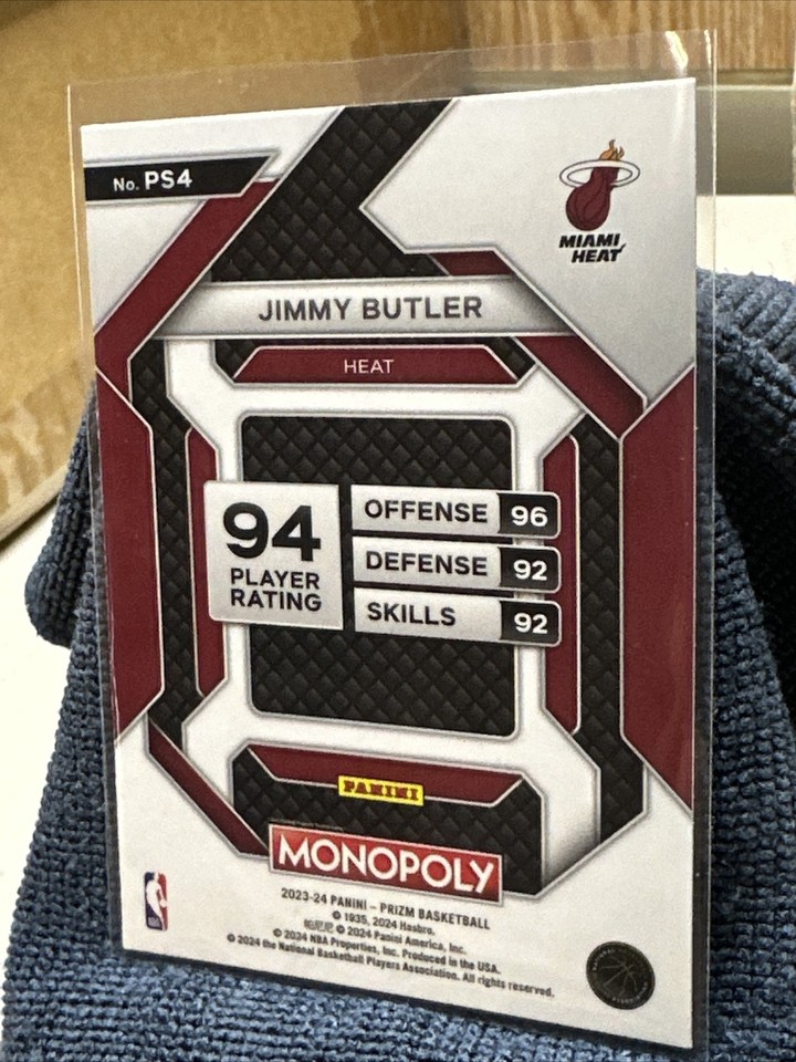 2023-24 Panini Prizm Monopoly Jimmy Butler Miami Heat #PS4 | eBay