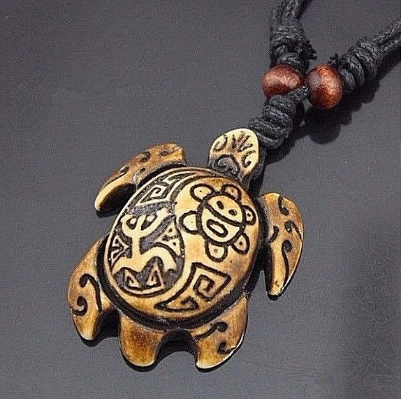 Over 30 STYLES Resin 1" to 2" TURTLES TORTOISES Pendant 18-34" Adj Cord ...