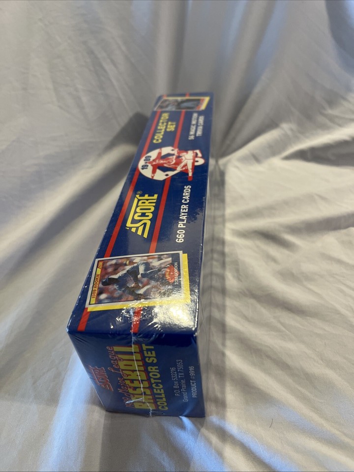1989 Score Baseball cards Complete Collector Set - 89 Factory Sealed ...