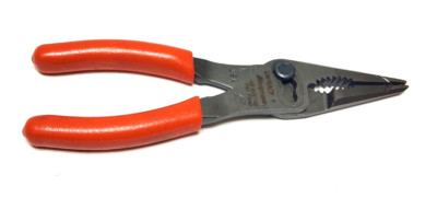 NEW Snap-on™ LN46ACF Red 7" Talon Grip Long Nose Slip Joint Pliers | eBay