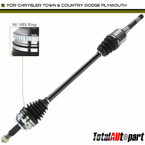 CV Axle Assembly for Dodge Caravan Chrysler Town & Country Plymouth ...