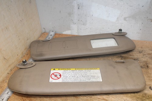 96-04 Toyota Tacoma - Sun Visor Set Of Tan OEM Sunvisor Shade windshield | eBay