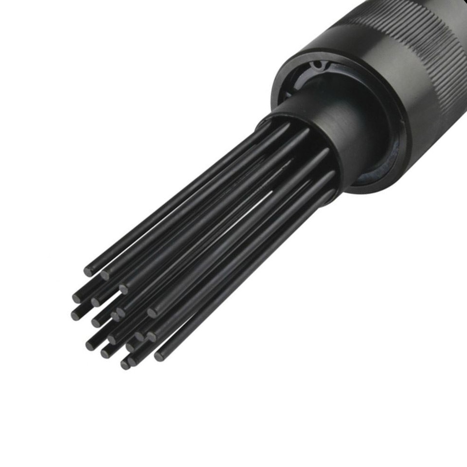 AIR NEEDLE DESCALER RUST PAINT REMOVER FITS UNIVERSAL AIR HAMMER CHISEL ...