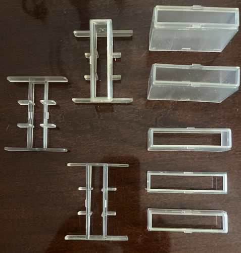 Flowbee 8 Piece Spacers And Adapters Plastic For Flowbee Hair Cutting ...