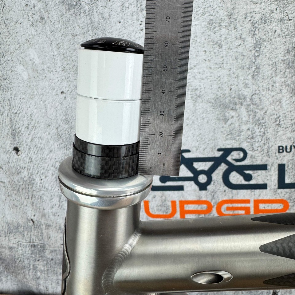 2012 Holland Cycles Exogrid 53cm Rim Brake Carbon Titanium Frameset ...