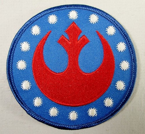 REBEL INSIGNIA EMBLEM PATCH vintage LFL 2005 C & D Visionary Star Wars ...