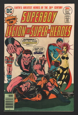 SUPERBOY #221, DC Comics, 1976, FN CONDITION, CHARMA, GRIMBOR! | eBay