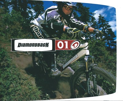 Bicycle Brochure - Diamondback - XSL-PRO Race XTS-1 2 3 et al - 2001 ...