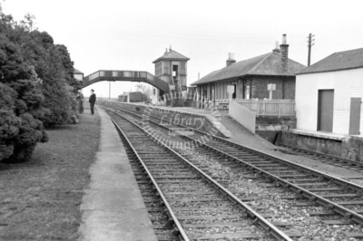 PHOTO BR British Railways Station View at Leadburn in 1953 - N Stead ...