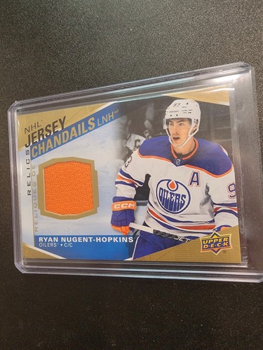 2023-24 UD Tim Hortons NHL Jersey Relics Card - Ryan Nugent-Hopkins SSP ...