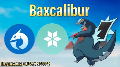 Pokemon Trade GO - Baxcalibur (Frigibax Evolution) 3Moveset Maxed Level ...