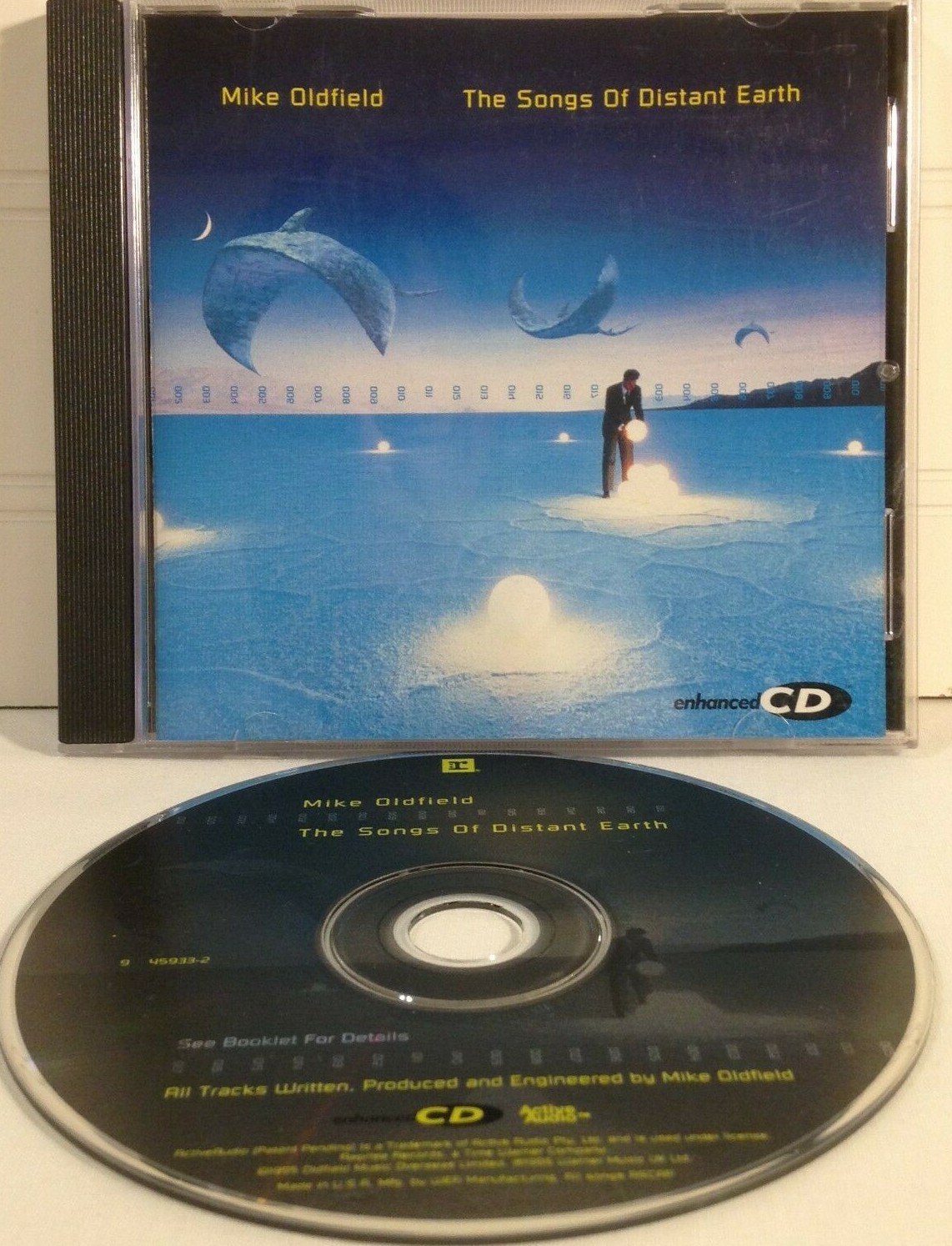 Mike Oldfield The Songs of Distant Earth CD 1995 enhanced Electronic ...