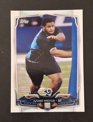 2014 Topps #424 Aaron Donald RC Rookie St. Louis Rams | eBay